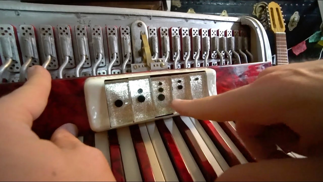 How to Open Your Accordion and Fixed a Jammed Reed Switch - How the ...