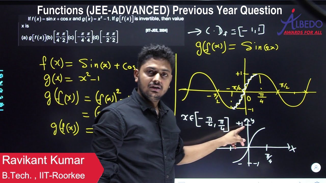 Functions (JEE- ADVANCE) Previous Year Question - YouTube