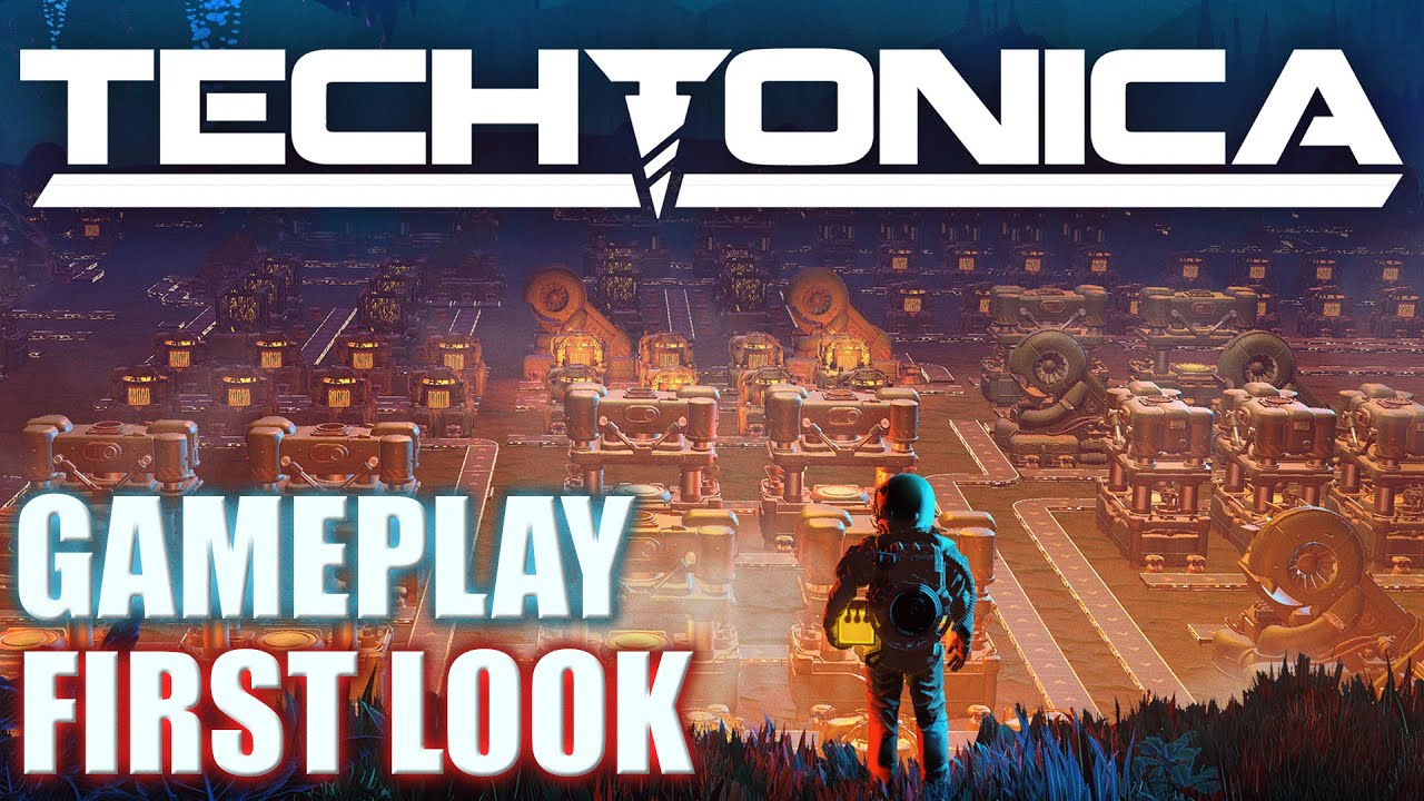 NEW Sandbox, Crafting, Building, Automation Game - Techtonica - YouTube