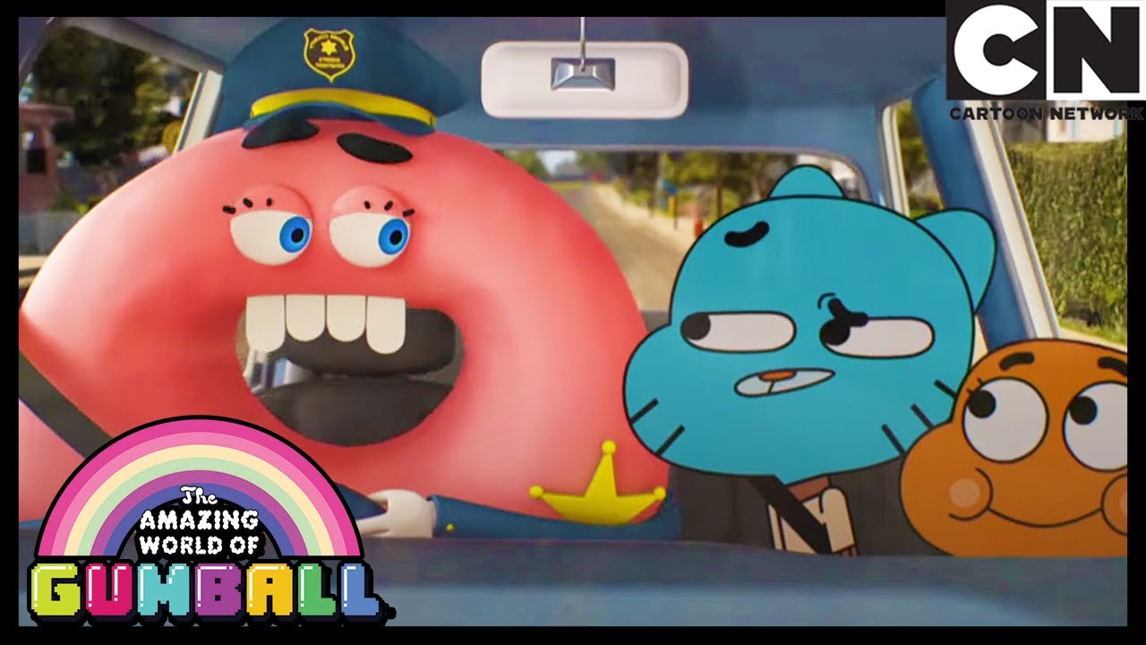 Is Donut Cop the Craziest Police Officer EVER? | The Law | Gumball ...