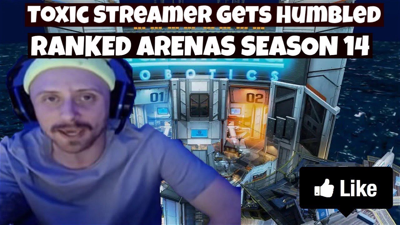 Toxic Streamer Humbled |Apex Legends | Season 14 Ranked Arenas ...