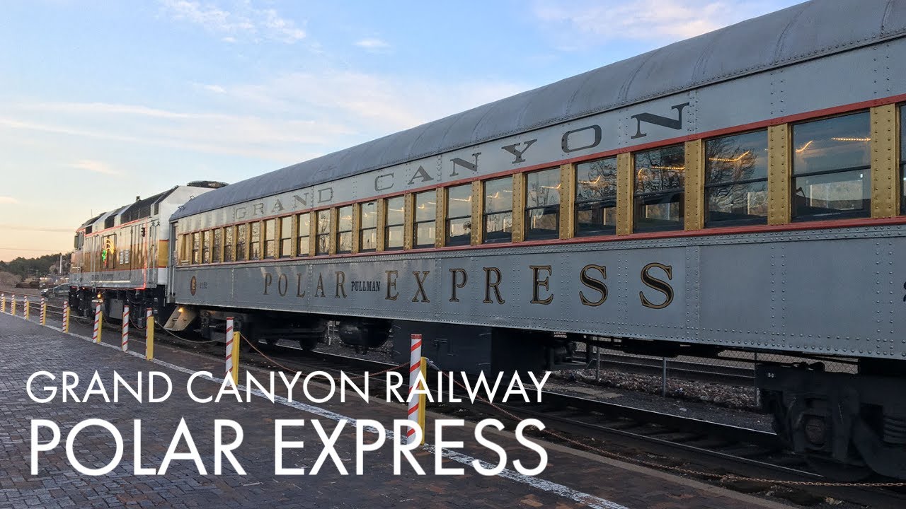 Grand Canyon Railway Polar Express Ride #trainspotting - YouTube