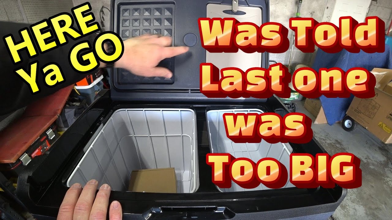 BODEGA TW35 Dual Zone Fridge Freezer - YouTube