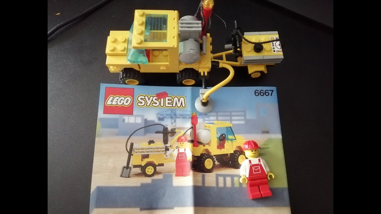 So geht Straßenreperatur: LEGO 6667, Review #125 - YouTube