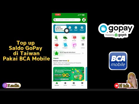 TOP UP SALDO GOPAY MUDAH DAN CEPAT ️ ️Pakai BCA MOBILE di TAIWAN 🇹🇼 ...