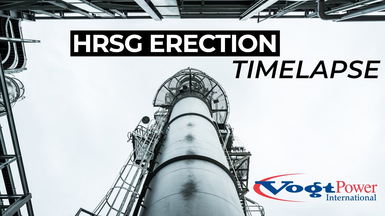 Vogt Power HRSG Erection - YouTube