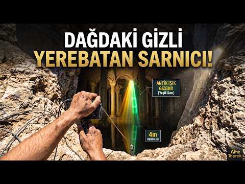 İlk Kez Görüntülendi: Yeraltında Saklı 300 Metrekarelik Tarih