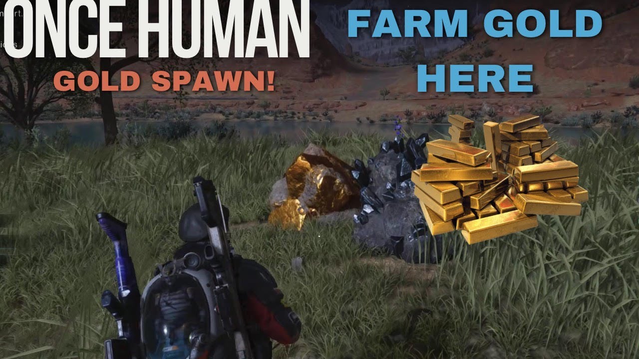 Where to find gold in once human #oncehuman #gaming - YouTube