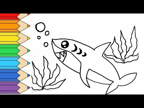 How to draw and color cartoons. Drawing and colori... - YouTube