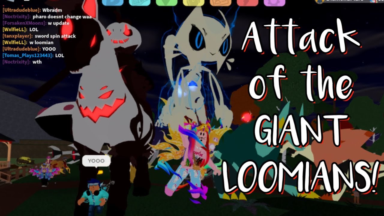 Attack of the GIANT LOOMIANS! [Loomian Legacy] with tbradm and @Armenti ...