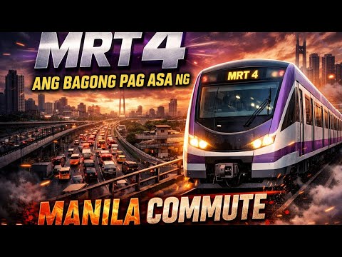 MRT 4: The New Hope  Of Manila Commuters