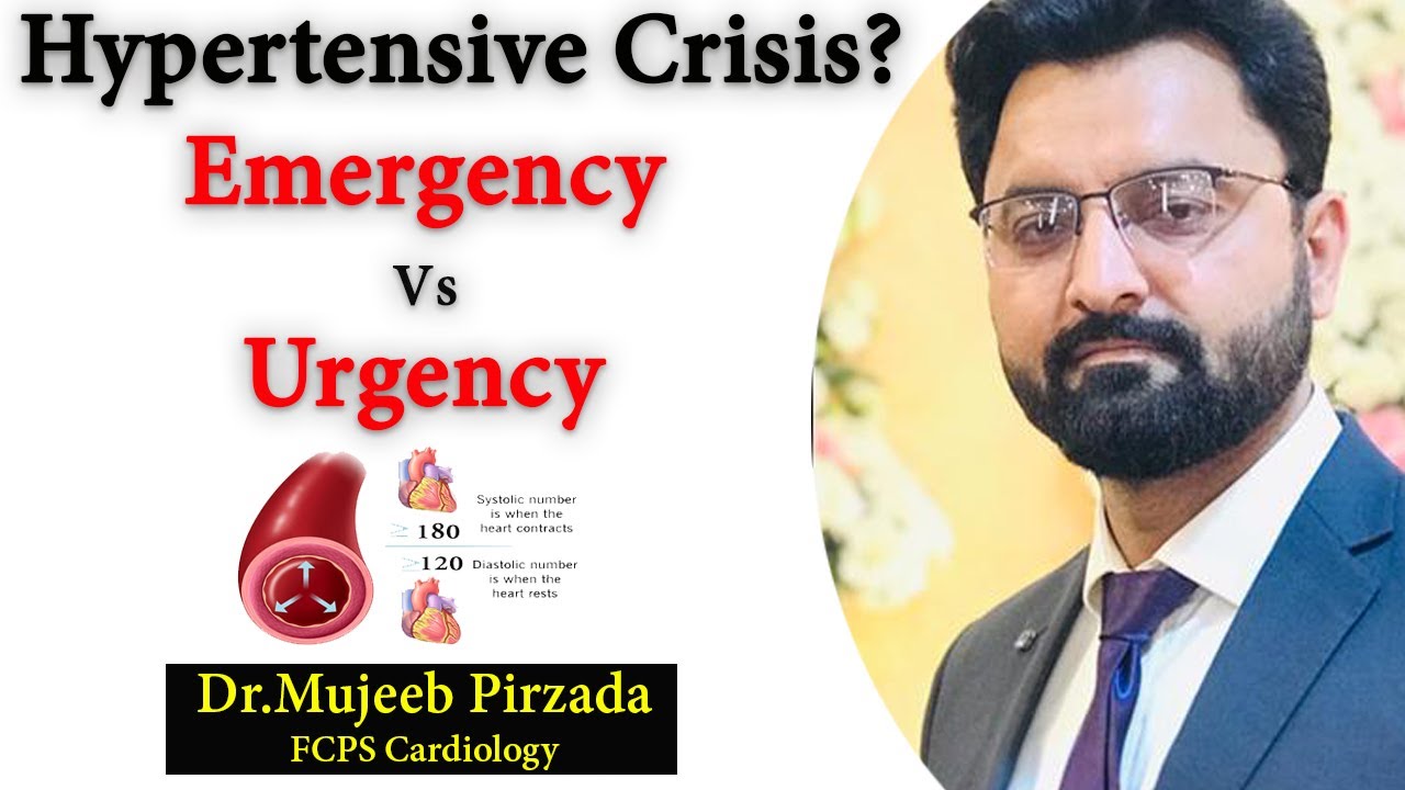 What Is Hypertensive Crisis | Hypertensive Urgency vs Emergency | By Dr ...