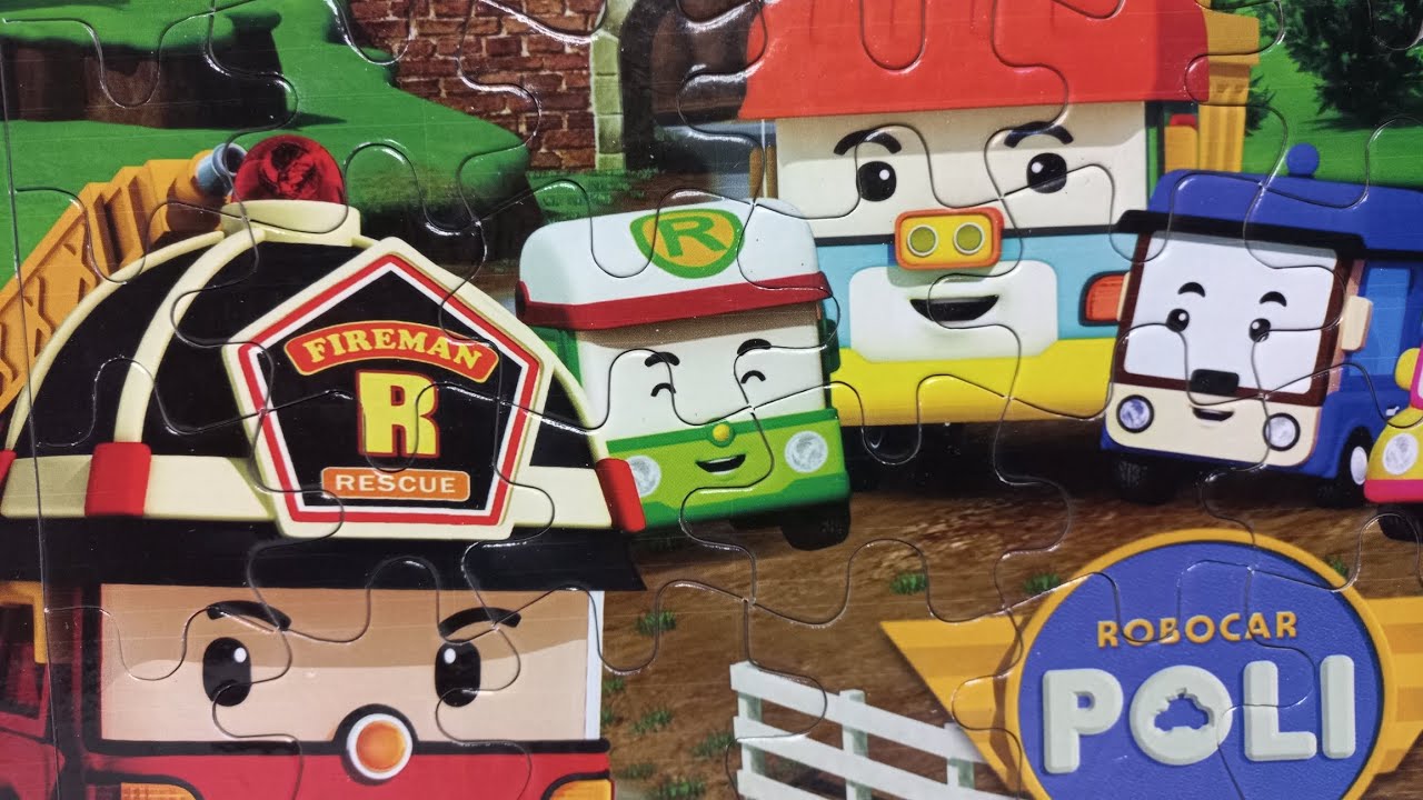 So Cool..."Robocar POLI" Puzzle...🚘 - YouTube