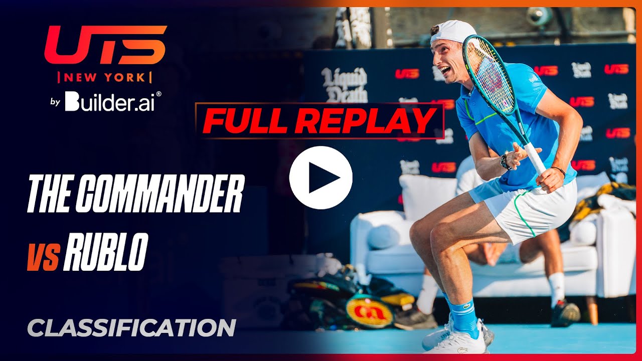 Replay FULL MATCH | The Commander Ugo Humbert vs Rublo Andrey Rublev | UTS New York by Builder ...