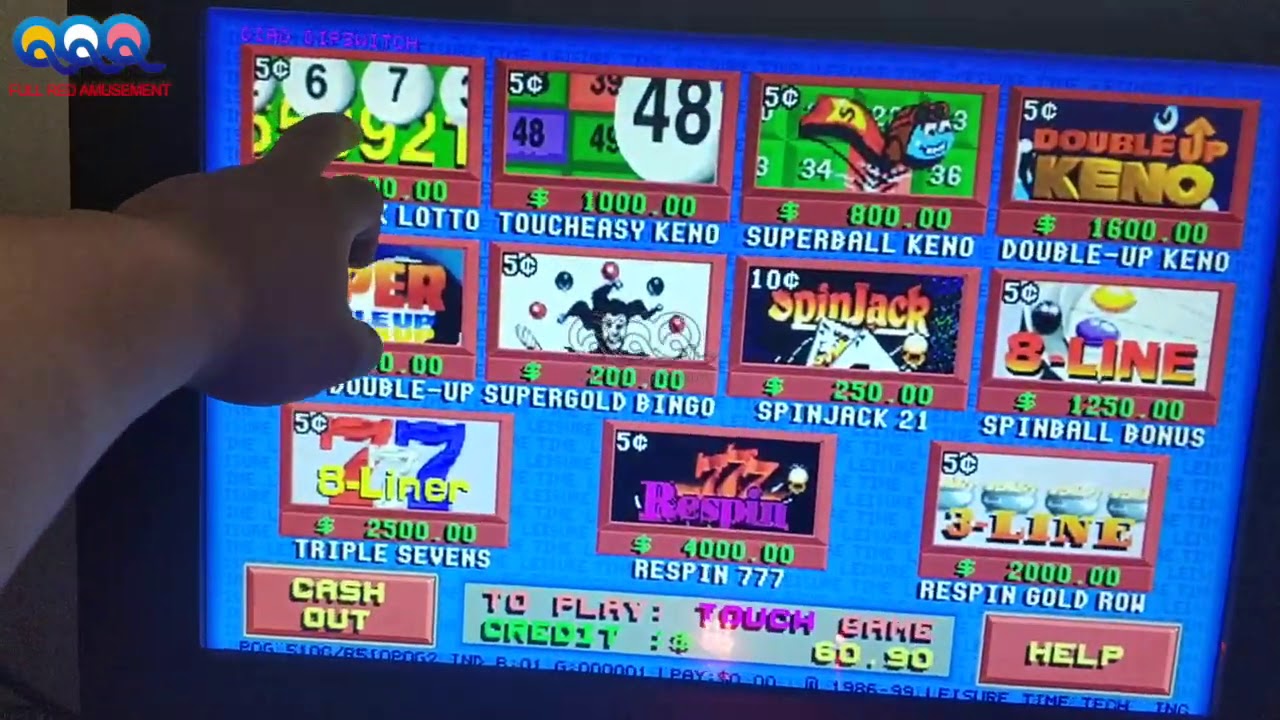 19/22 Inch Touch Screen POG 510 Pot O Gold Video Slot Game Machine For ...