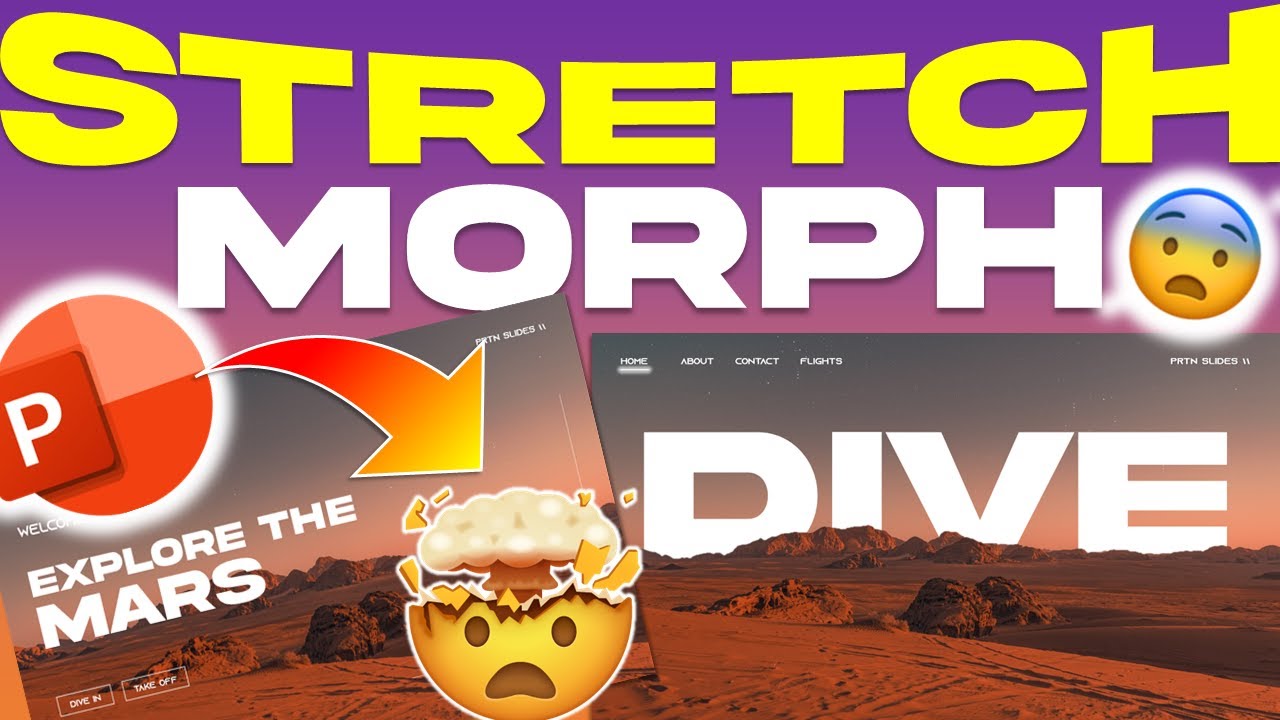 EASIEST MIND BLOWNG and CREATIVE POWERPONT using STRETCHED MORPH 🥵 - YouTube