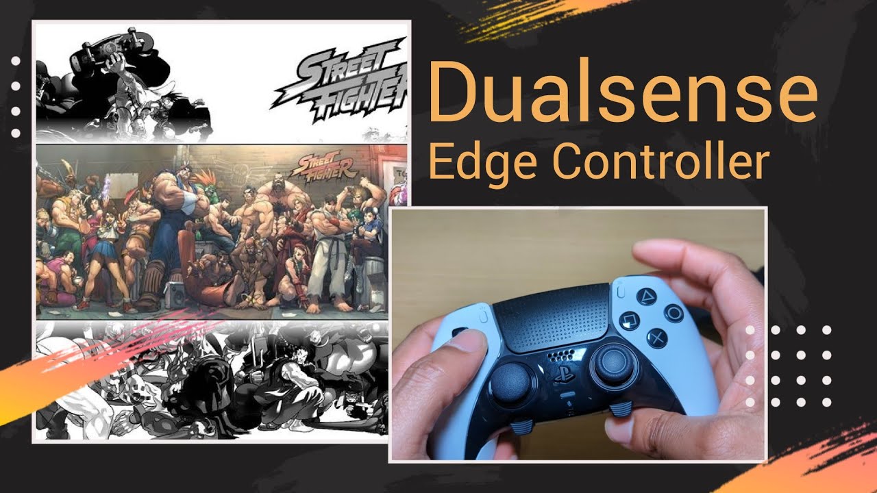 DualSense edge Vs Hyper street fighter anniversary edition (Capcom ...