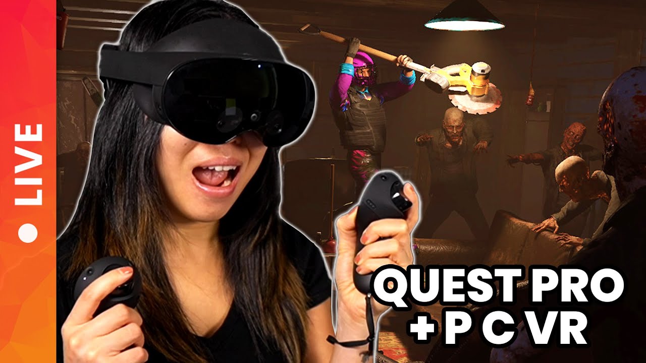 Trying Quest Pro & Scary PC VR Game REQUISITION VR - Ask Us Anything ...