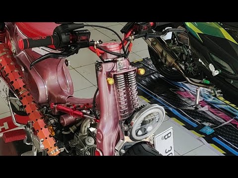Modifikasi Street Cub Honda Supra Jadi Lebih Keren‼️ - YouTube