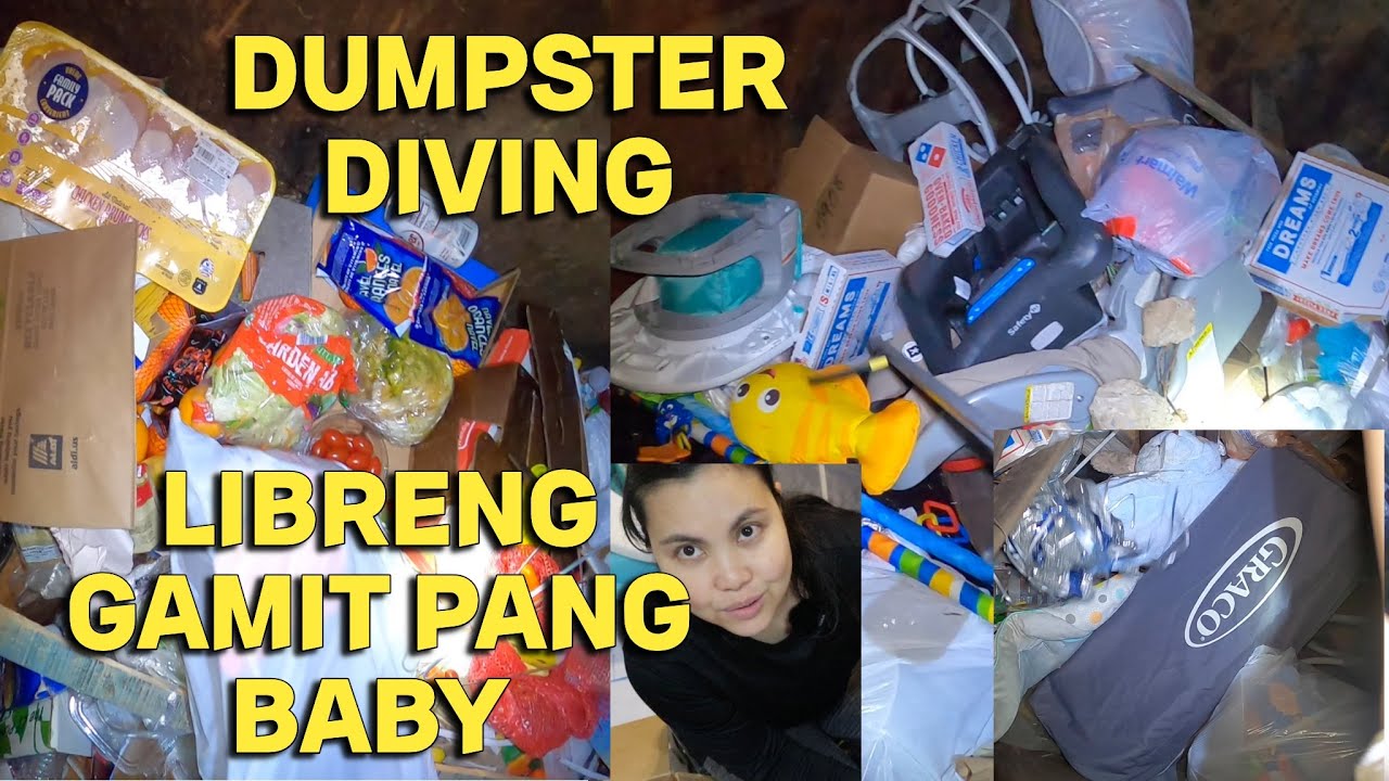 PINAYTEXAN/DUMPSTER DIVING/ MGA GAMIT PANG BABY TINAPON LANG - YouTube