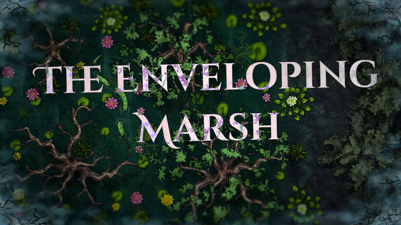 The Enveloping Marsh : Timelapse : Battlemaps : Inkarnate - YouTube