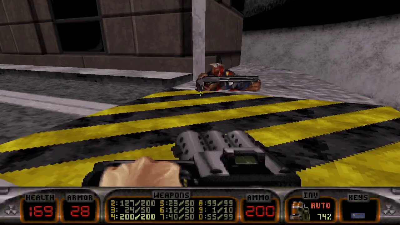Duke Nukem 3-D-Mars Base E-Duke 32 Edition Part 2 - YouTube