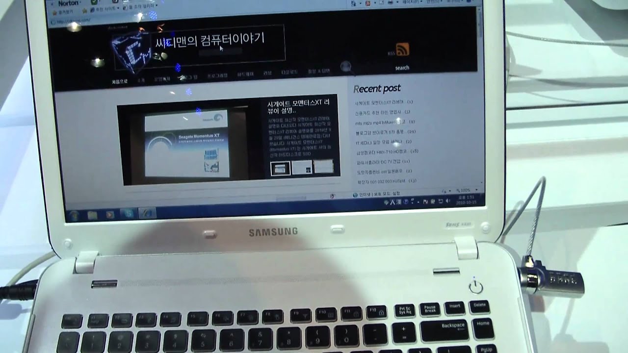 삼성 X430.MP4 - YouTube