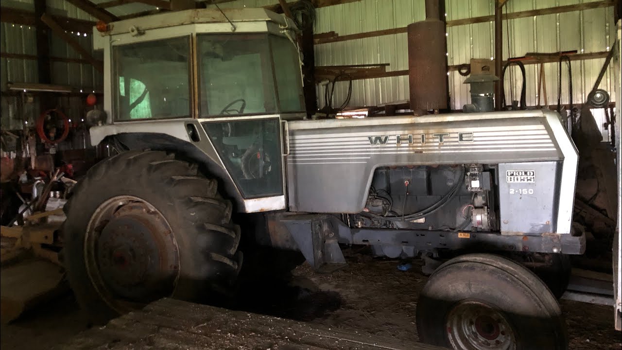 White 2-150 field boss cold start - YouTube