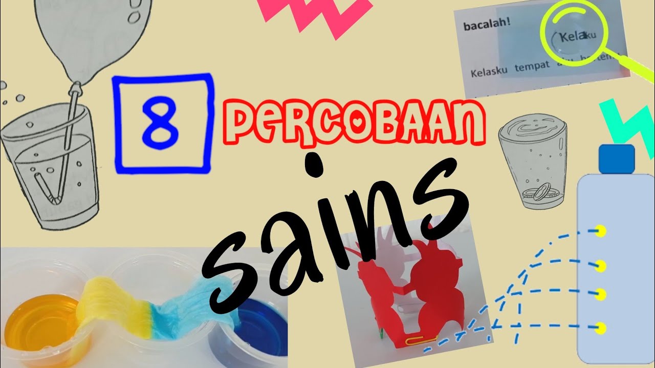 8 Percobaan Sains || MUDAH!!! || N4 Channel Video - YouTube