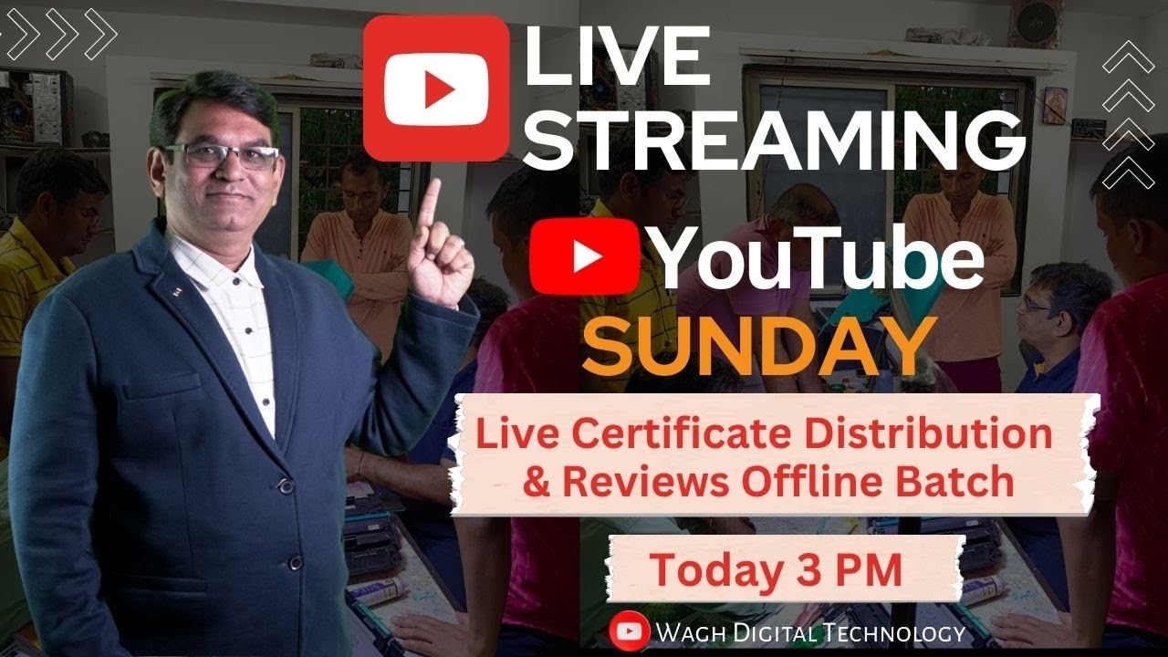 Live Certificate Distribution And Reviews Of Offline Batch | Last Day ...