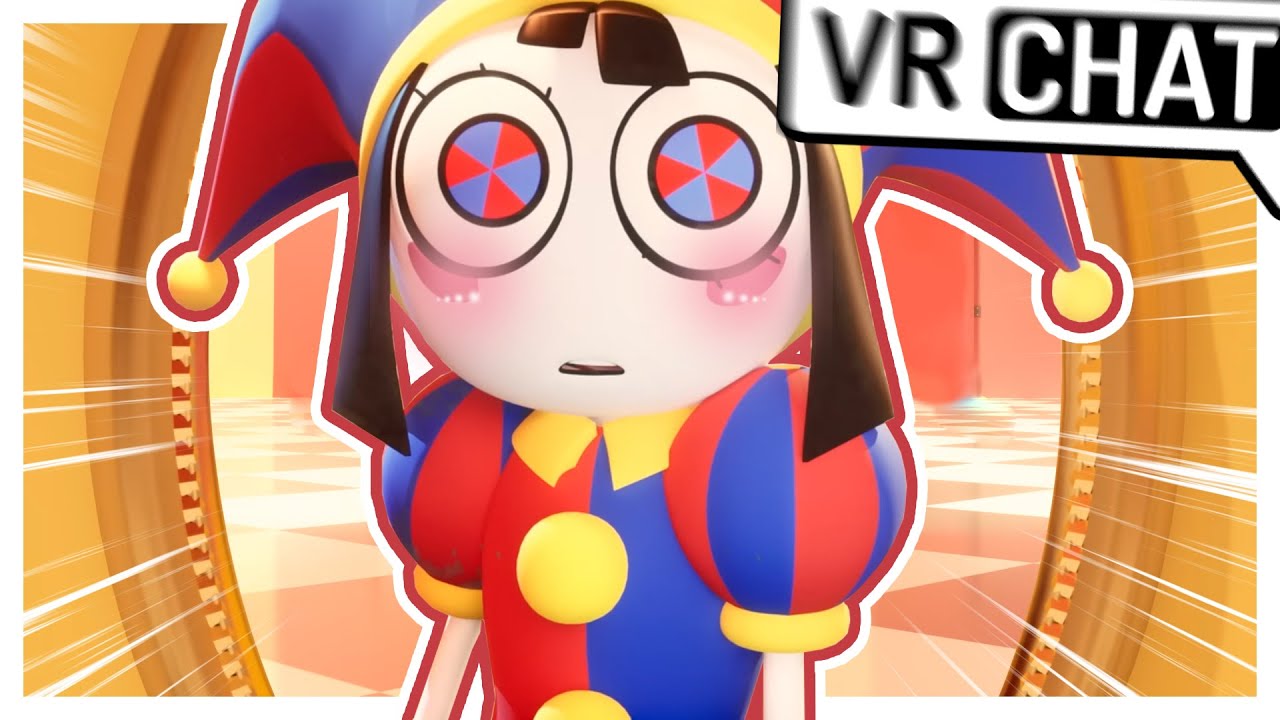 Pomni is doing WHAT?! 😳 - VRCHAT funny moments - YouTube