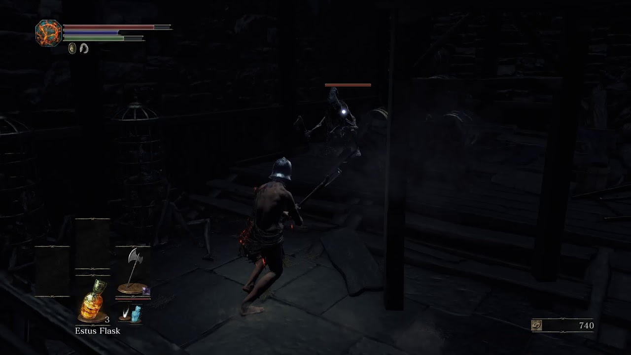 dark souls 3 starting as Deprived - YouTube