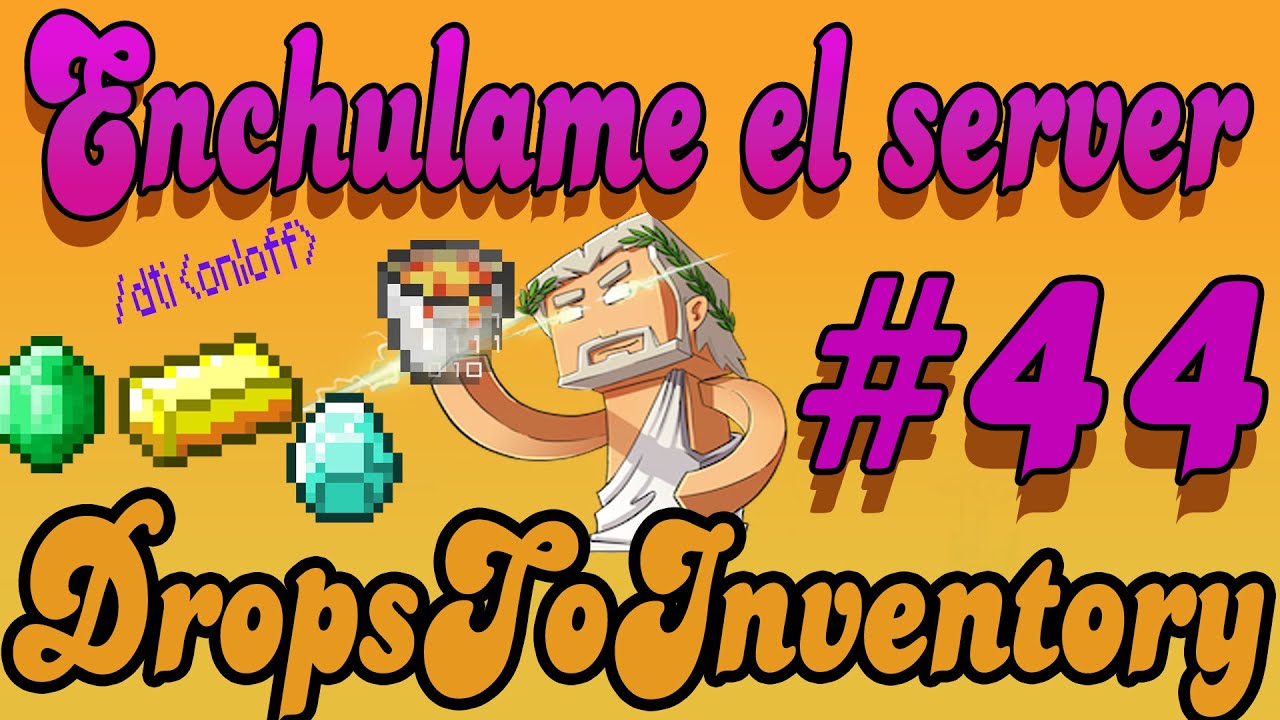 Minecraft Plugin Tutorial: DropsToInventory - YouTube
