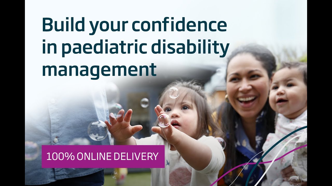 Build your confidence in paediatric disability management - YouTube