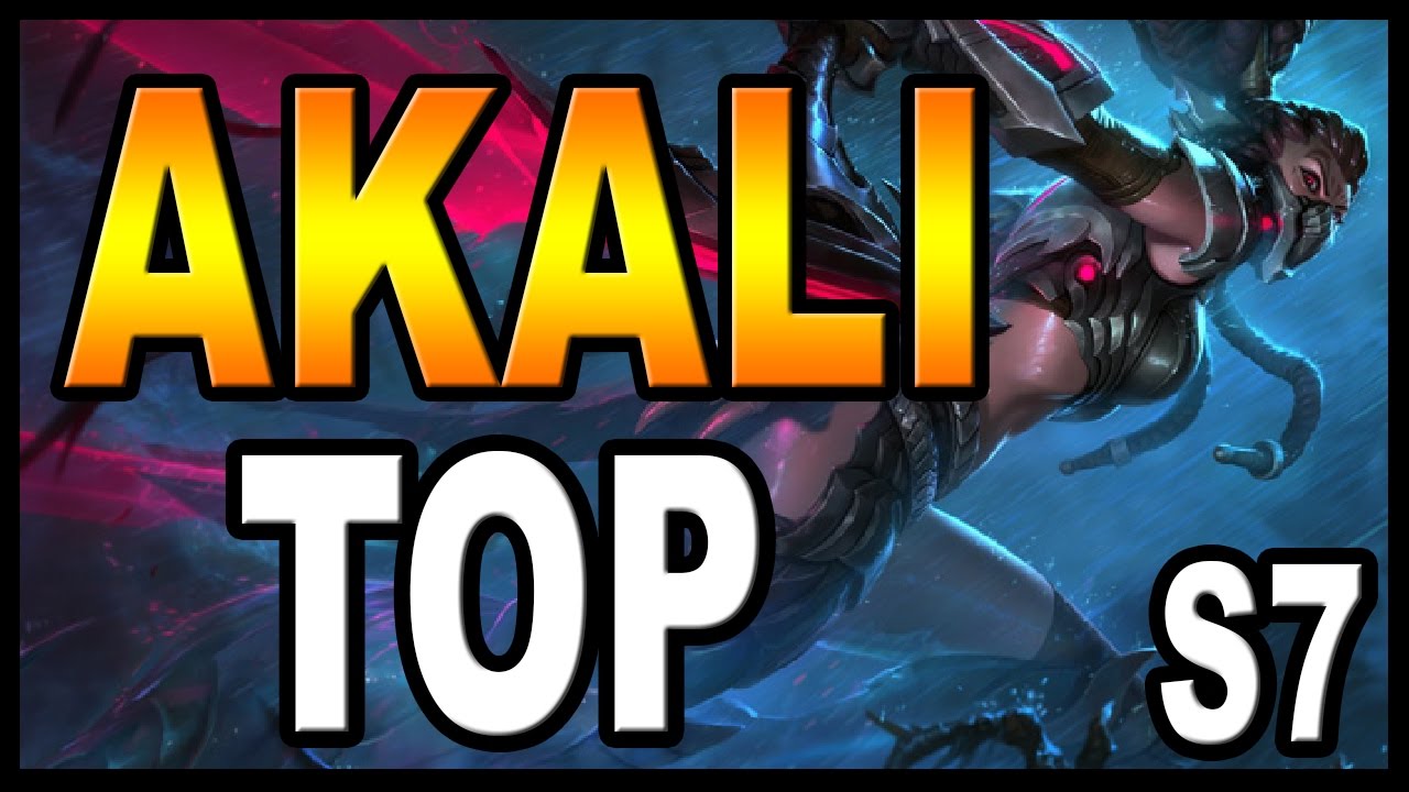 👍 AKALI TOP S7 | Maestrias, Runas y Objetos/Build | Vídeo Gameplay | No ...