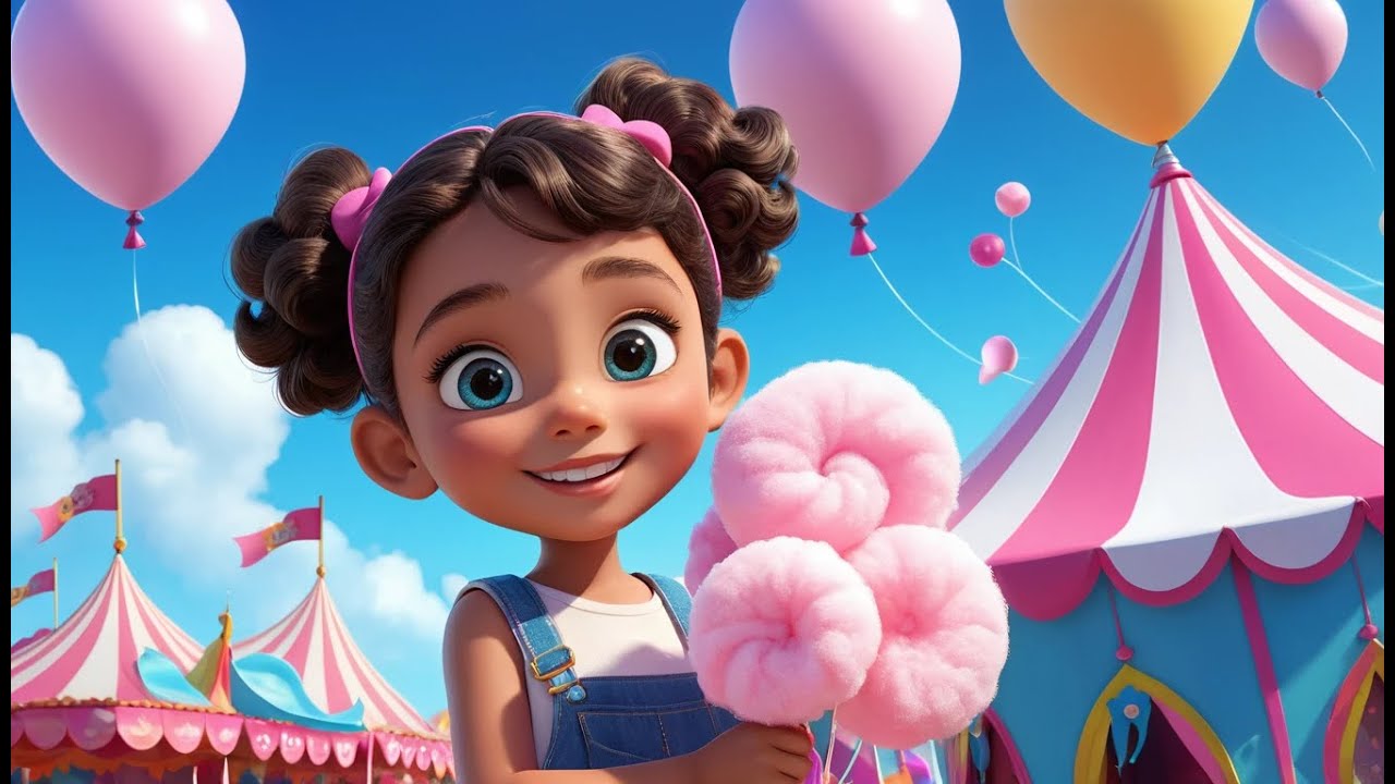 Cotton Candy, Sweet and Light Delight | Fun Sweet Treat Song for Kids ...