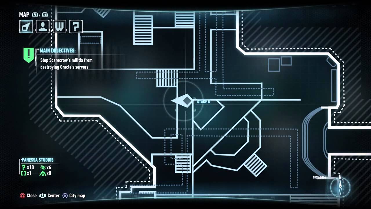 BATMAN™: ARKHAM KNIGHT studio b elevator puzzle - YouTube