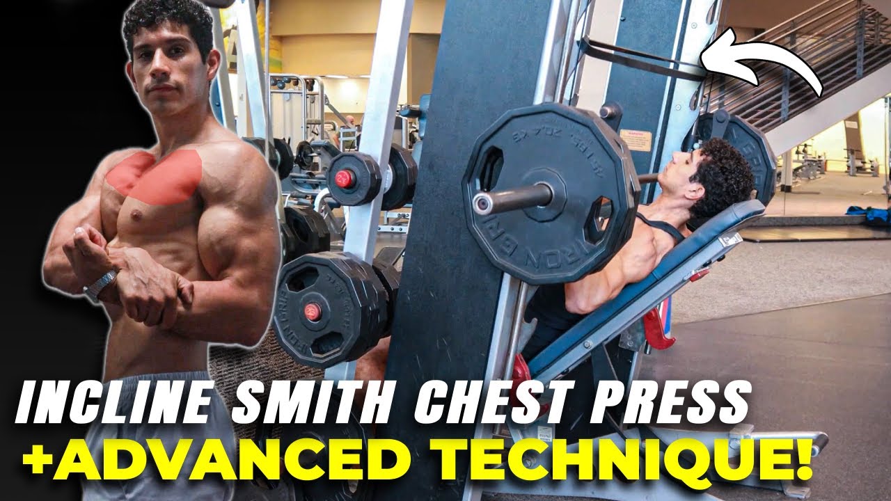 How to: Incline Smith Machine Chest Press | BEST GUIDE | + How to do an ...
