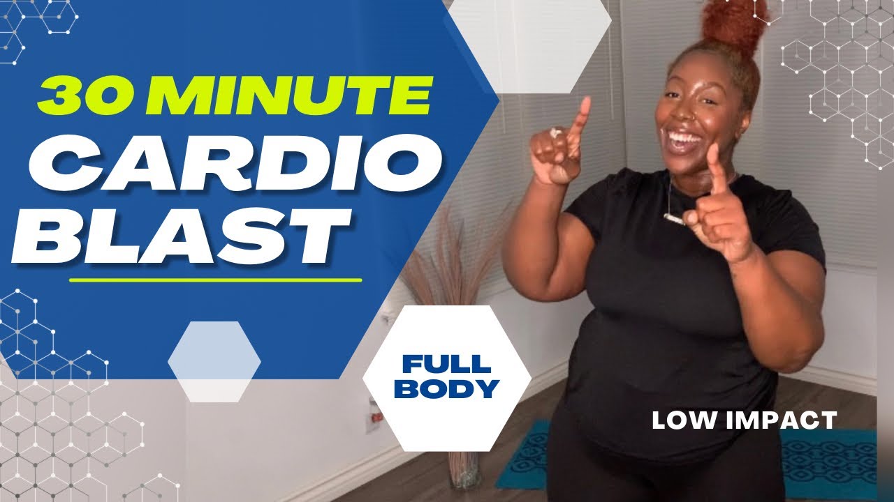 30 Minute CARDIO BLAST | Low Impact Beginner Friendly - YouTube