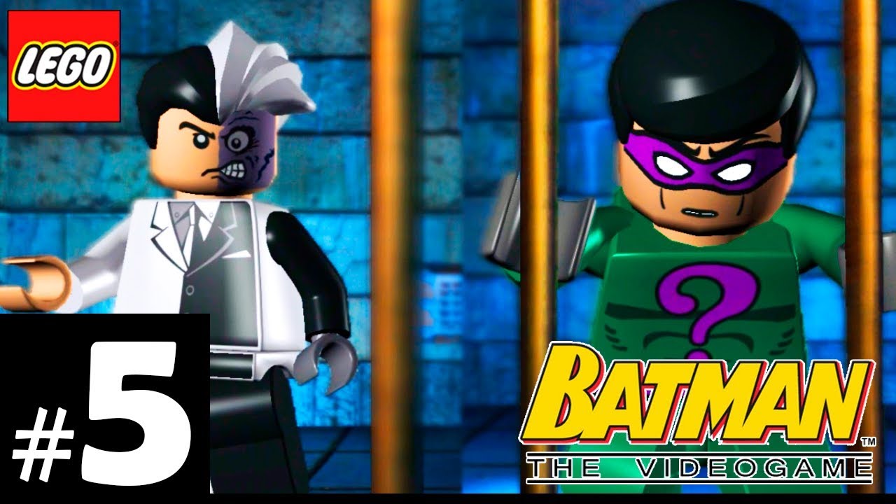 CAPTUREI O DUAS CARAS E CHARADA LEGO Batman The Videogame #5 - YouTube