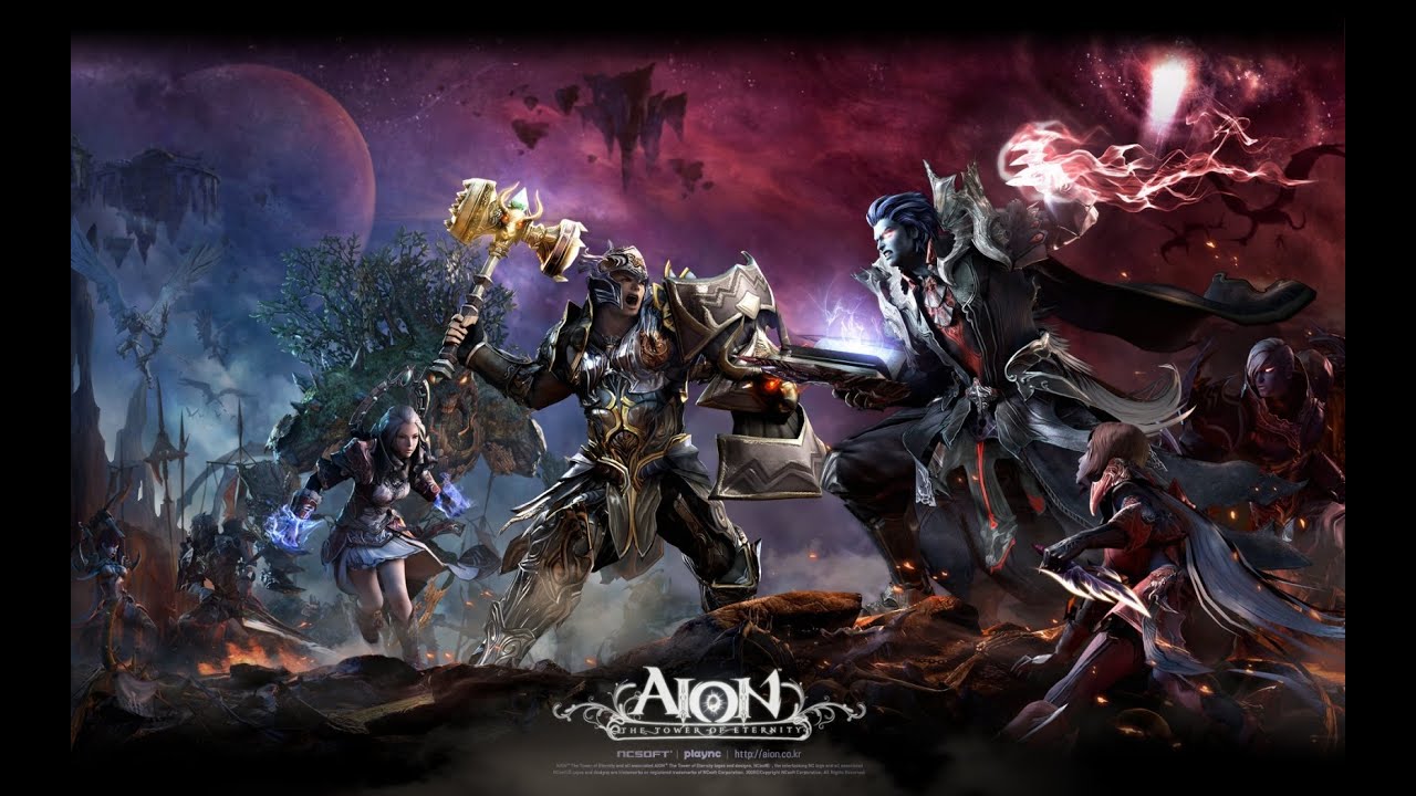 Aion 4.0 Female priests Elyos and Asmodian - YouTube