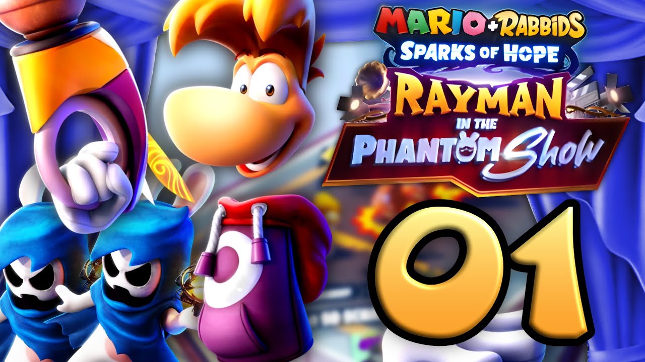 Rayman trifft auf die Rabbids! 🎫 Rayman in the Phantom Show [01] (Mario ...