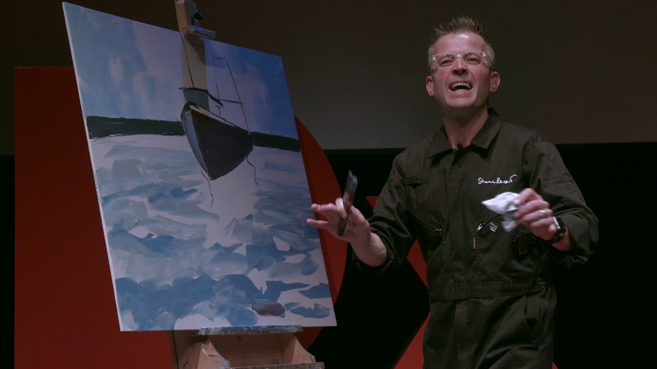 Using speed painting to create positive waves in the community | Shane ...