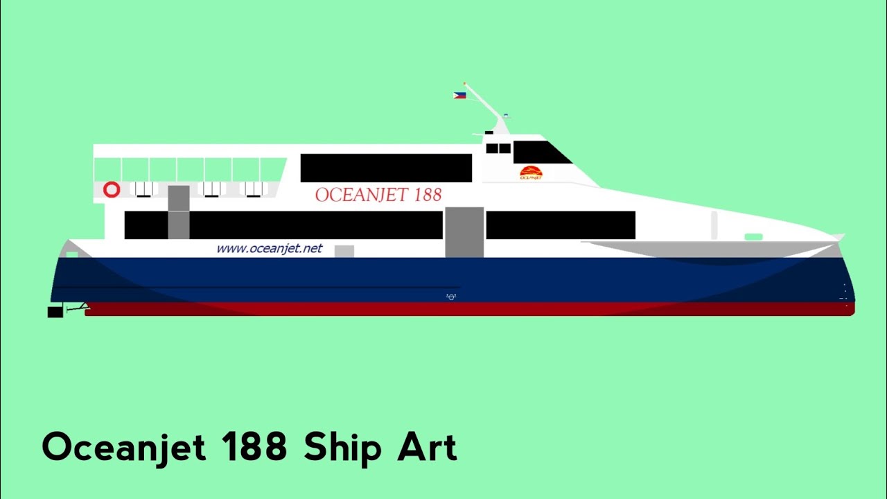 Oceanjet 188 Art Timelapse (Ship Art) - YouTube