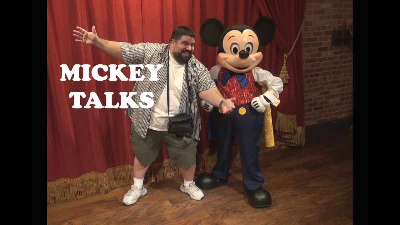 TALKING Mickey Mouse Debuts at DISNEYWORLD - MAGICIAN MICKEY is ...