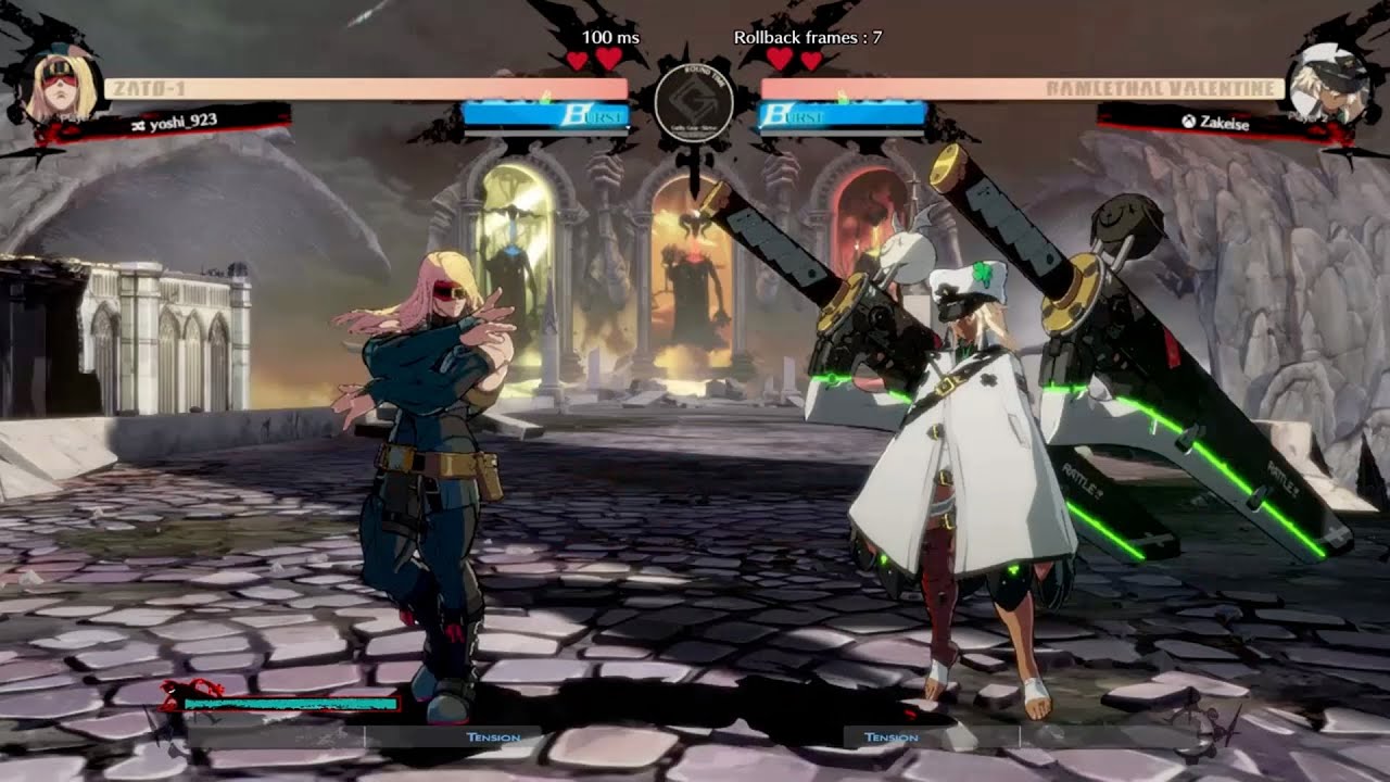 Ramlethal Valentine vs Zato-1 Guilty Gear Strive - YouTube