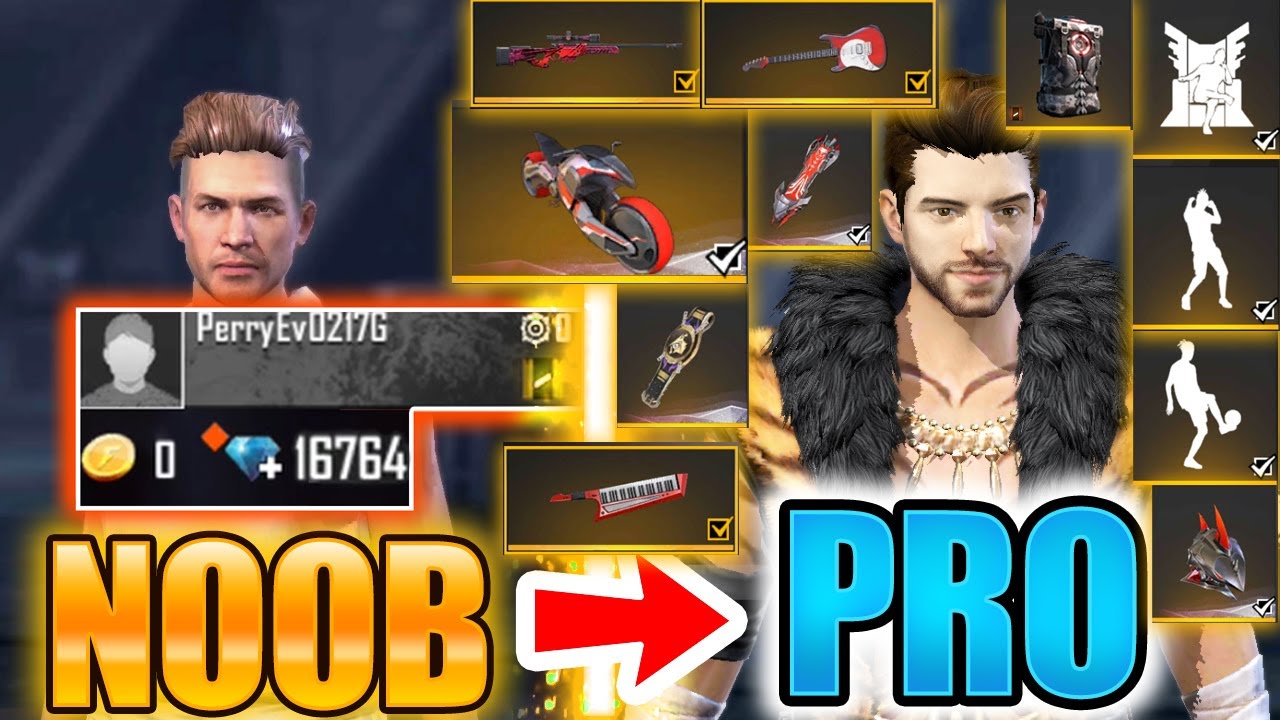 Free Fire new account to *PRO* - look how it became😱🔥 your dream - YouTube