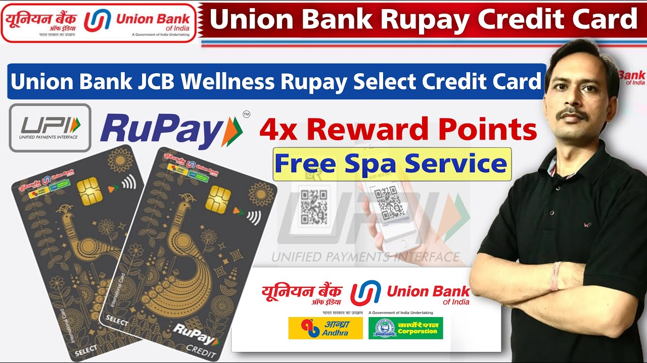 Union Bank Wellness Rupay Select Credit Card | Union Bank Rupay Credit ...
