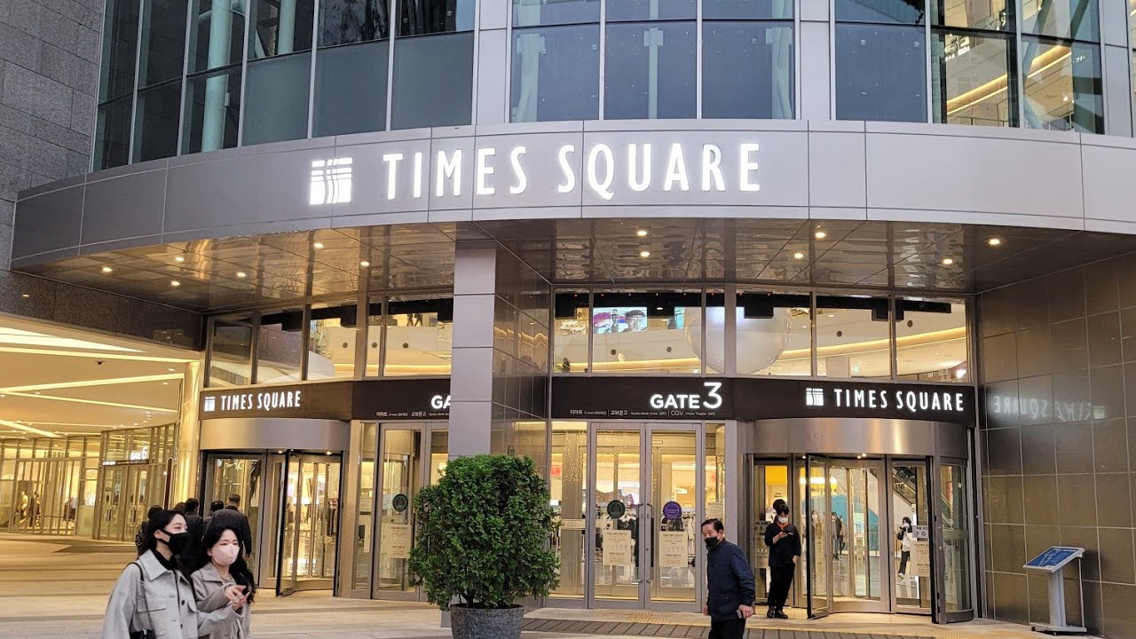 4k HDR Times Square Seoul South Korea.(walking vlog) - YouTube
