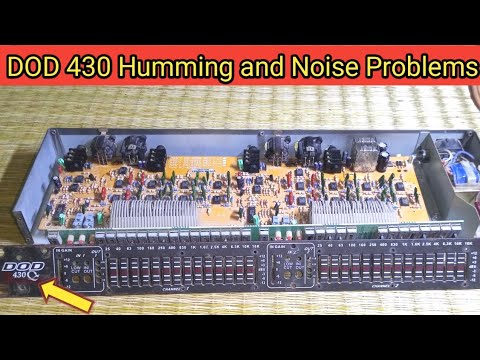DOD 430 Equalizer Repairing - YouTube
